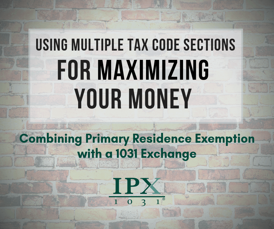 Rev Proc 2005-14: Combine Primary Residence Exemption & 1031 Exchange ...